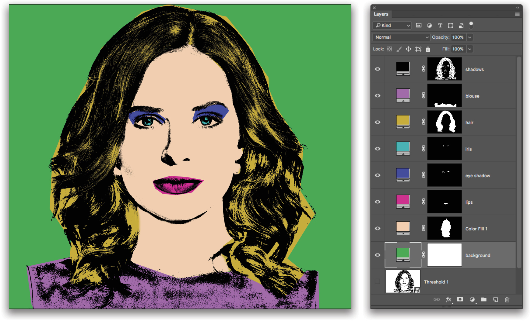 Andy Warhol-Style Pop Artby Lesa Snider - KelbyOne Insider