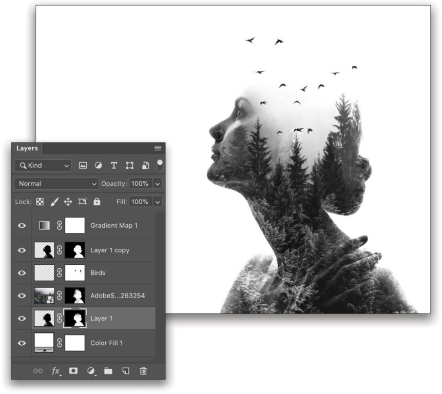 Exploring Double Exposures in Photoshop by Jenna Martin - KelbyOne Insider