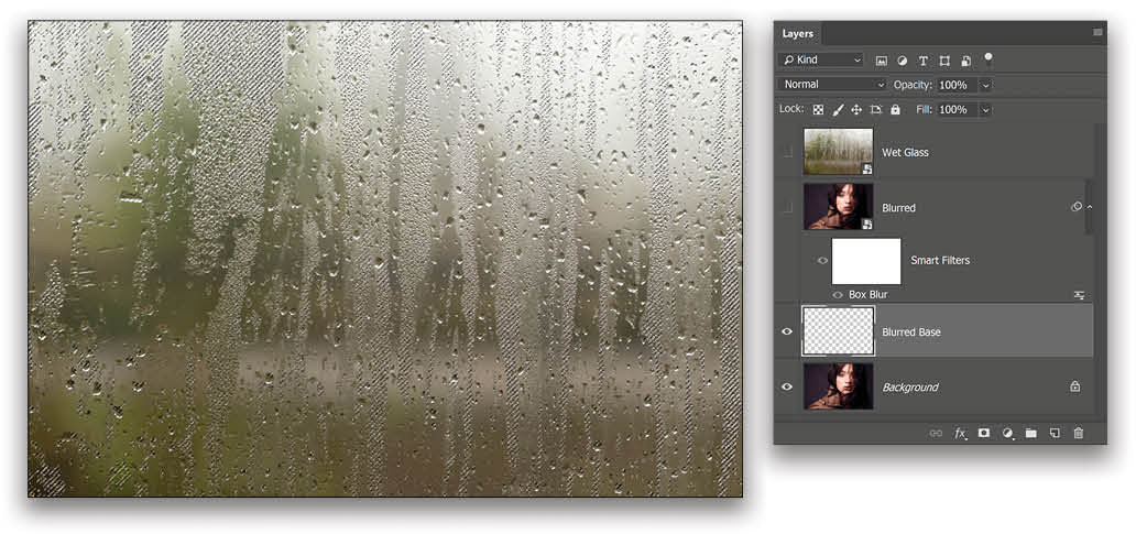 Create a Beautiful Wet-Glass Effect by Unmesh Dinda - KelbyOne Insider