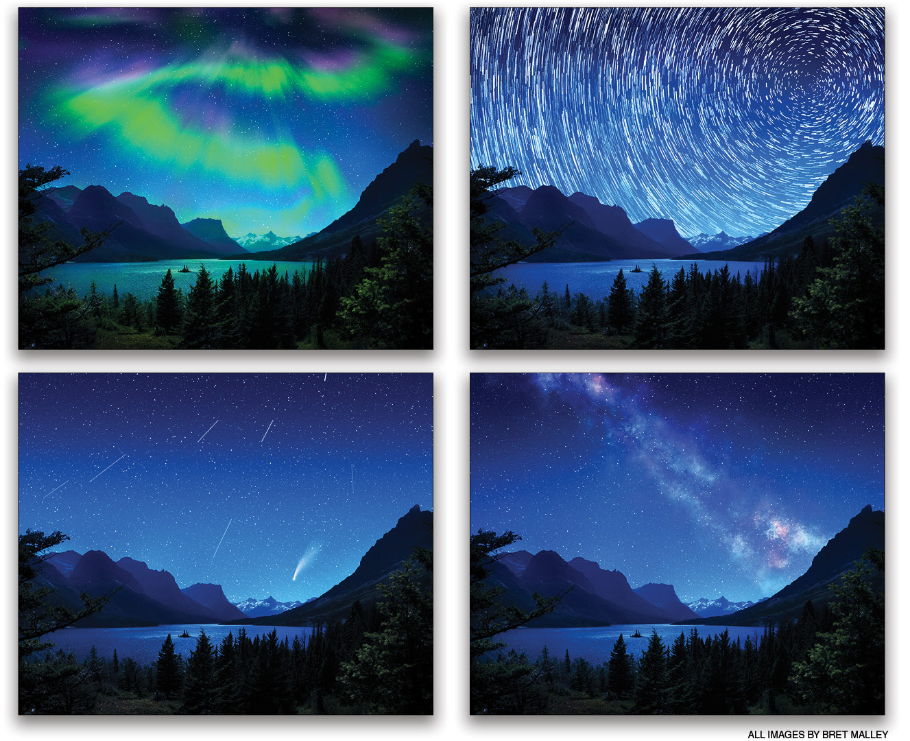 Create Night Skies with Auroras from Scratch in Photoshop by Bret ...