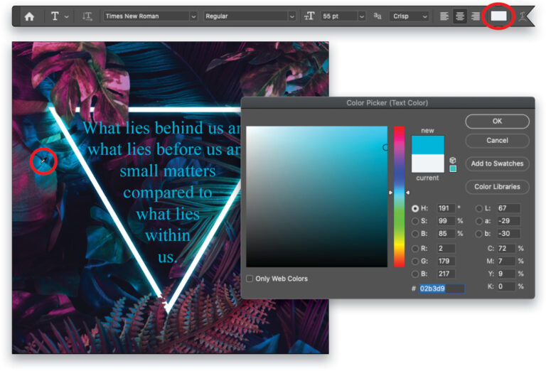 Create Text Inside a Shape in Photoshop by Lesa Snider - KelbyOne Insider