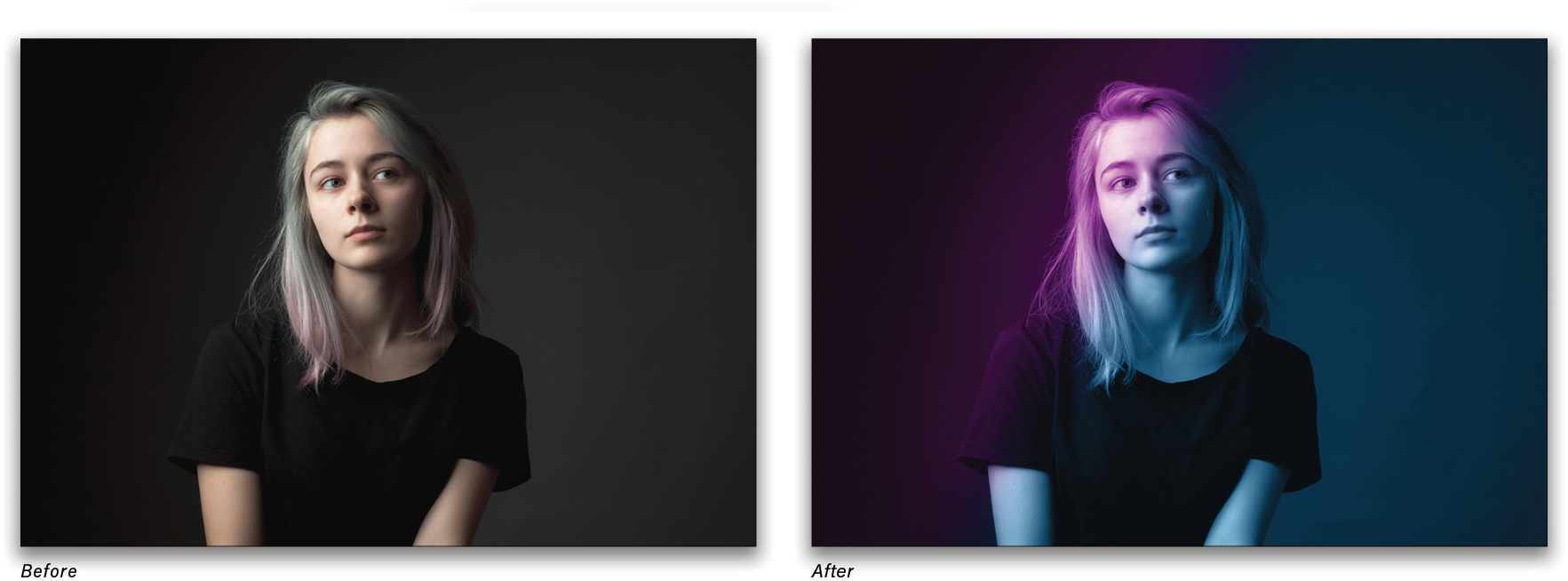 Simulating Colored Studio Lighting in Photoshop by Lesa Snider - KelbyOne Insider