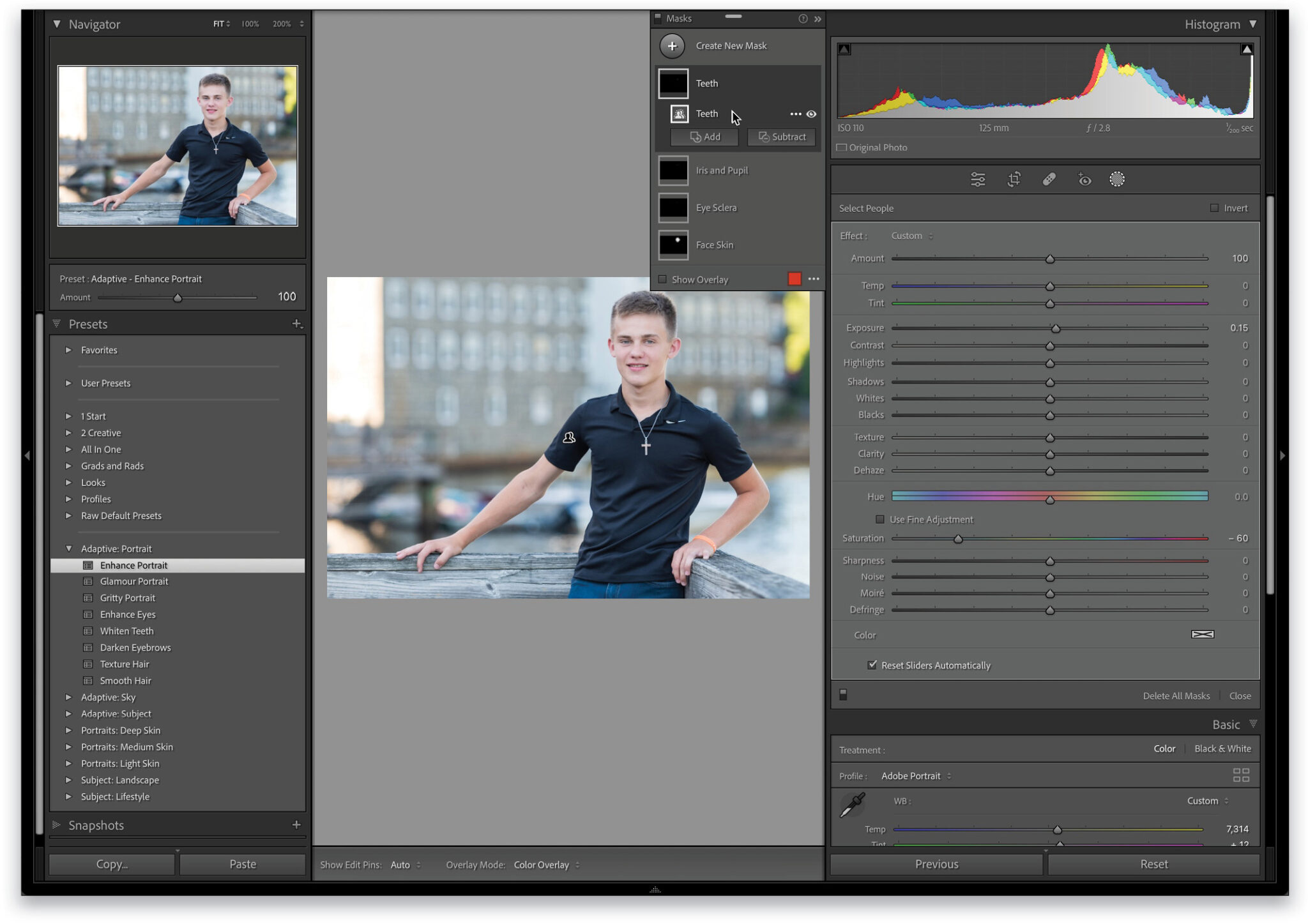 Creating Adaptive Presets in Lightroom Classic by Rob Sylvan - KelbyOne ...
